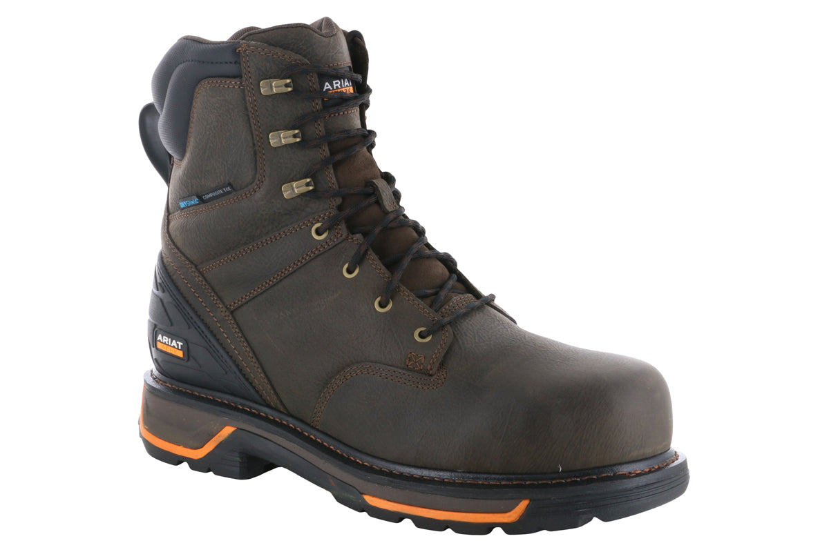 Ariat Big Rig 8" Waterproof Composite Toe Side Zip Boot – 2BigFeet
