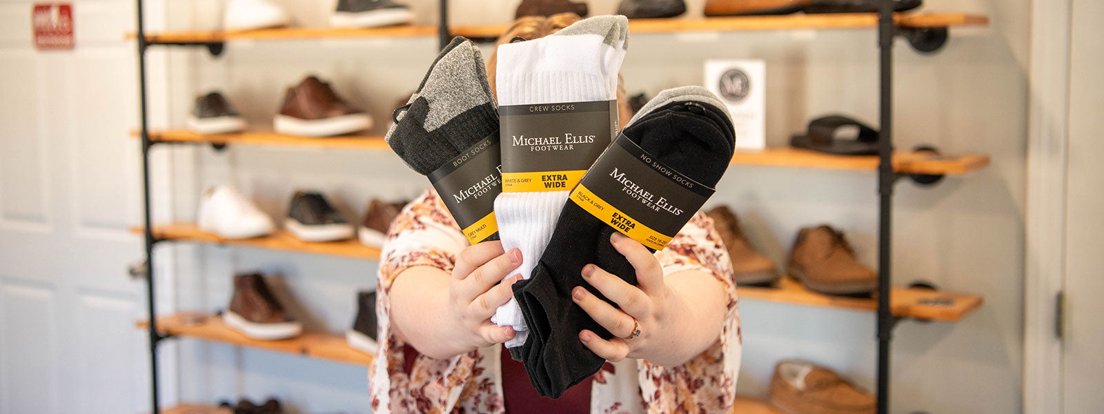 Large Size Socks - Up to Size 22 and 6E Width - 2BigFeet