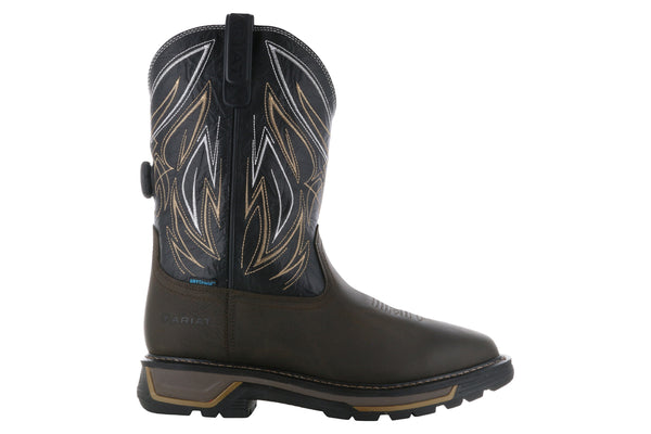 Ariat Big Rig BOA Waterproof Soft Toe Boot - 2BigFeet