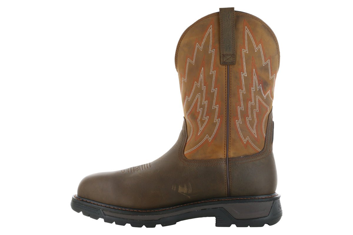 Ariat Big Rig Western Work Waterproof Composite Toe Boot - 2BigFeet