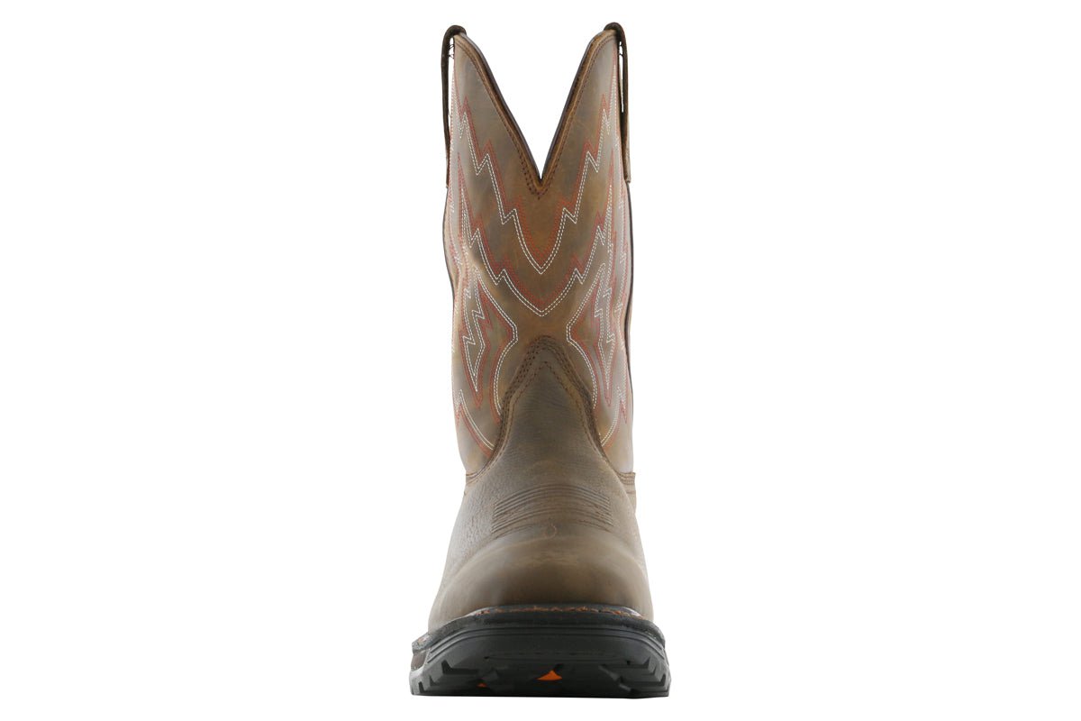 Ariat Big Rig Western Work Waterproof Soft Toe Boot - 2BigFeet