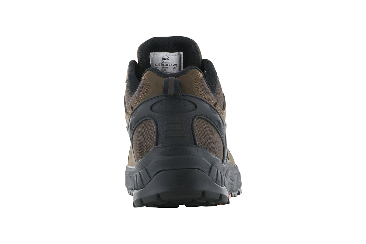 Hoss Eric Lo Soft Toe Brown - 2BigFeet