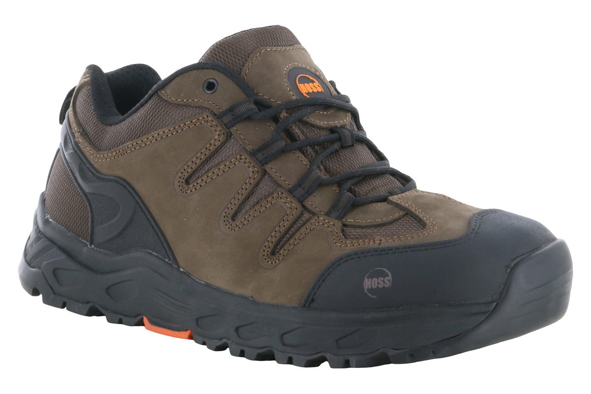 Hoss Eric Lo Soft Toe Brown – 2BigFeet