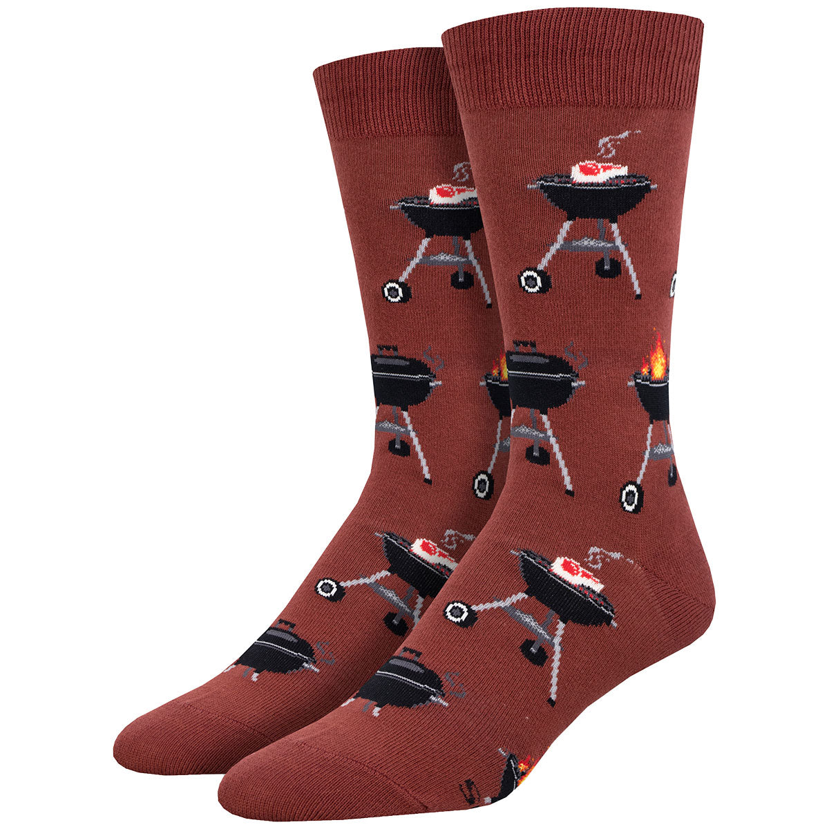 Socksmith Fired Up Crew Fun Socks – 2BigFeet