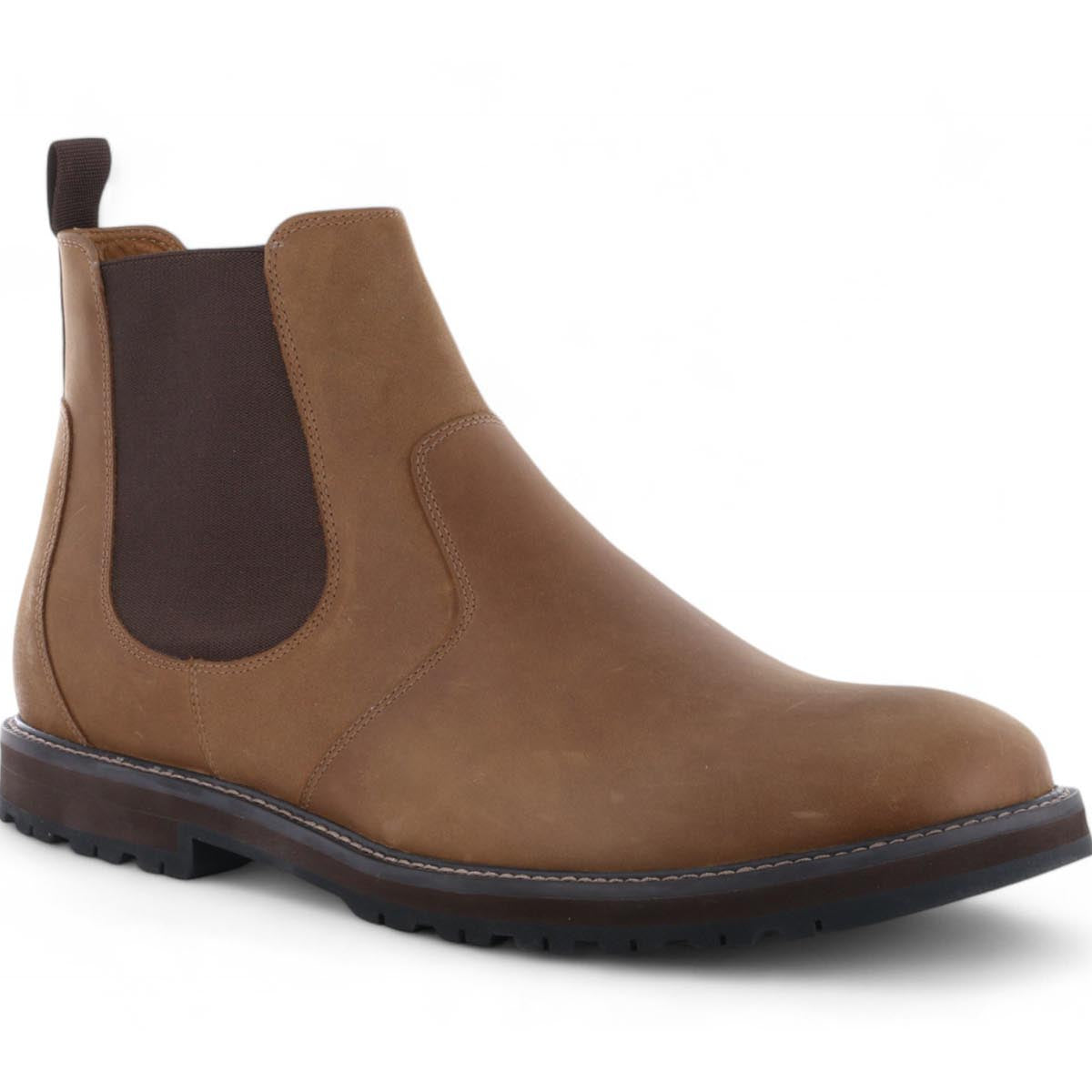 Michael Ellis Woodrow Chelsea Boot Brown – 2BigFeet