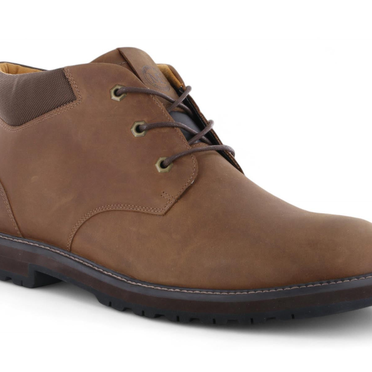 Michael Ellis Woodrow Chukka Boot Brown – 2BigFeet