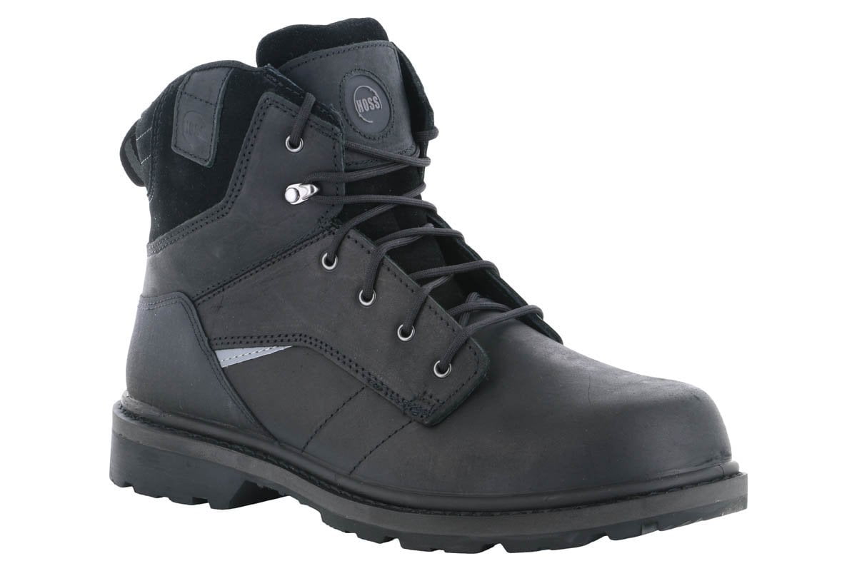 Hoss Carson 6" Composite Toe Boot Black – 2BigFeet