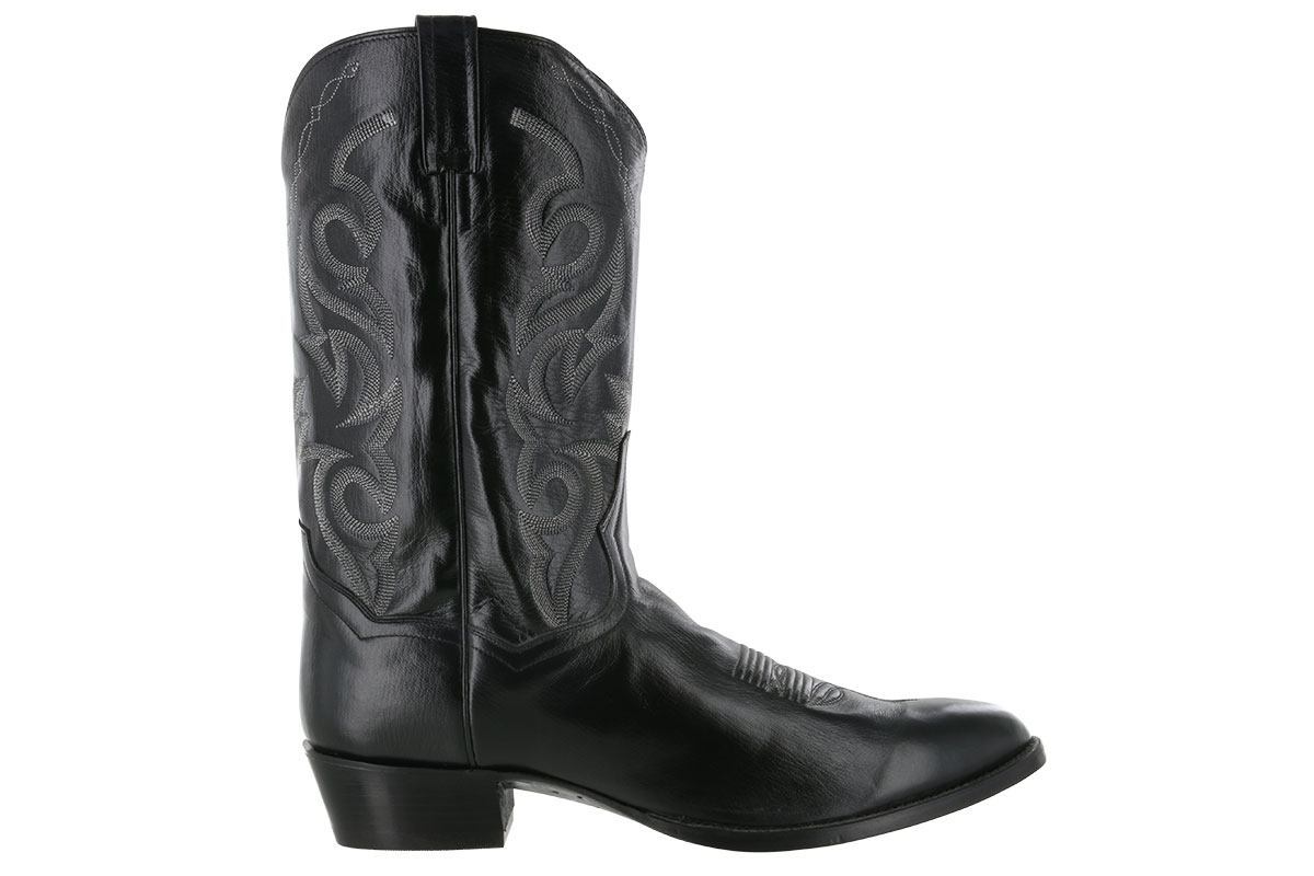 Dan Post Milwaukee Soft Toe Western Boot Black - 2BigFeet