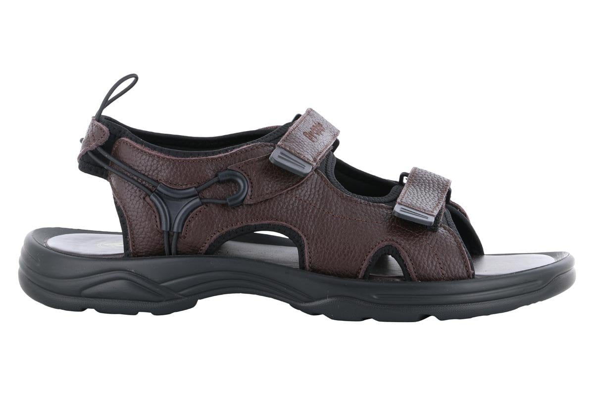 Propet Surfwalker II Sandal Brown - 2BigFeet