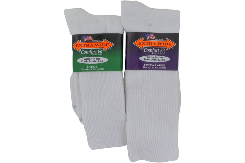 Large Size Socks - Up to Size 22 and 6E Width - 2BigFeet